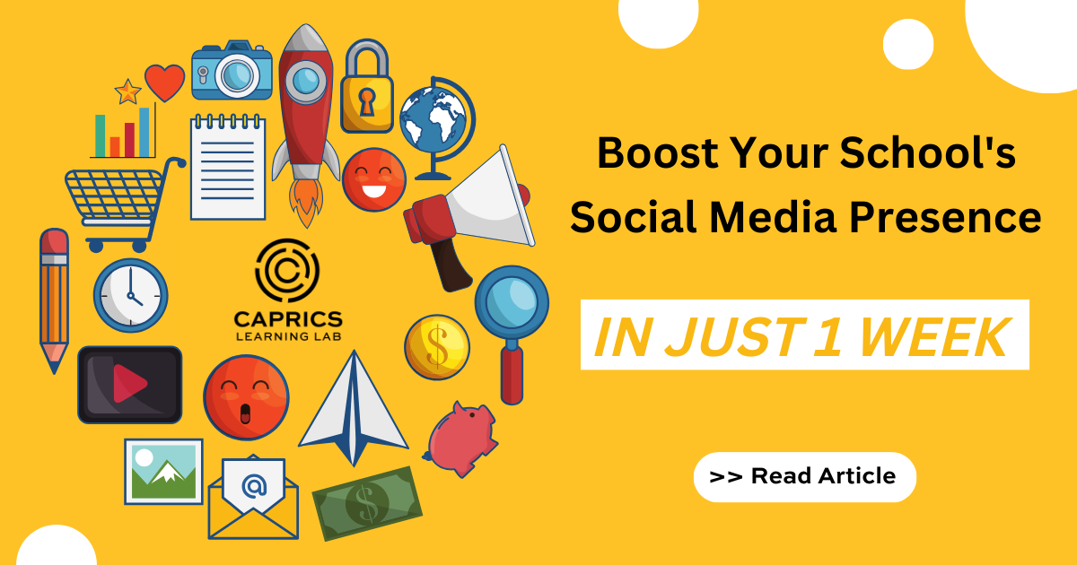 The 1-Week School Social Media Planner